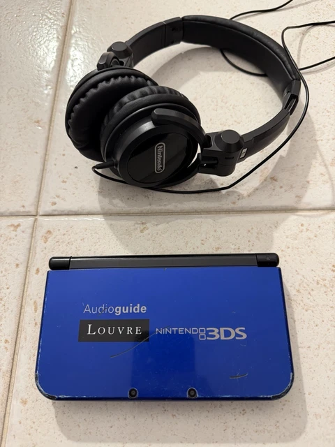 NINTENDO NEW 3DS xl console limited edition Louvre museum Paris audio ...