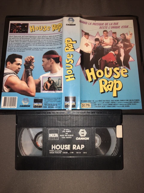 RARE VHS CASSETTE Video K7 House RAP DELTA VIDÉO 1989 Van Peebles ...