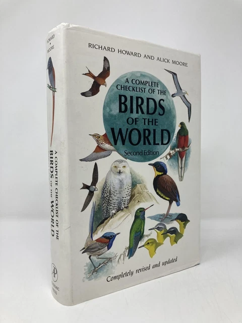 A COMPLETE CHECKLIST of the Birds of the World by Richard Howard, Alick ...