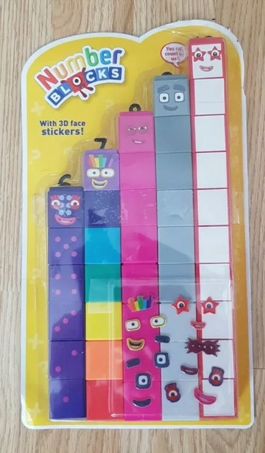 NUMBERBLOCKS 6-10 CBEEBIES Number blocks birthday special needs home ...