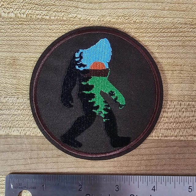 BIGFOOT SASQUATCH YETI Skunkape P77 Patch Badge Sew On Embroidery Crest ...
