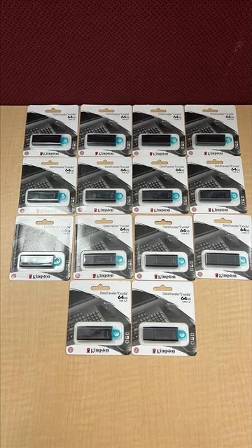 2 PACK KINGSTON DataTraveler Exodia 64GB USB 3.2 Flash Drive (DTX/64GB ...