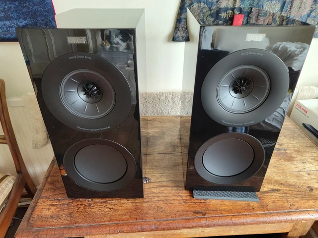 KEF R3 META Bookshelf Speaker Pair (Gloss Black) £1,128.70 - PicClick UK