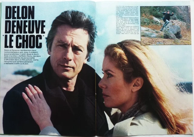 CATHERINE DENEUVE & Alain Delon = Coupure De Presse 4 Pages 1982 / Clipping EUR 5,00 - PicClick FR