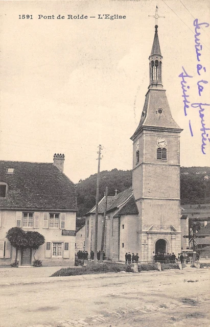 CPA 25 PONT De Roide L'eglise EUR 6,00 - PicClick FR