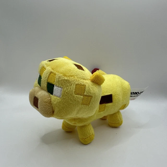 MINECRAFT OCELOT PLUSH Toy 7" Mojang Stuffed Animal Yellow Cat £3.82 ...