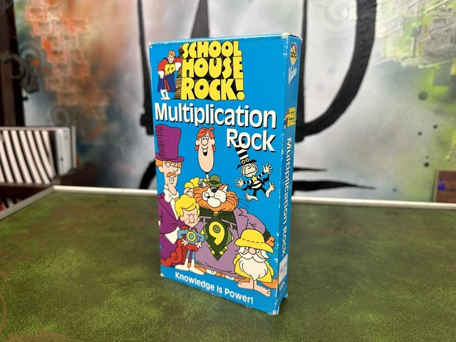SCHOOL HOUSE ROCK Multiplication Rock VHS £2.77 - PicClick UK