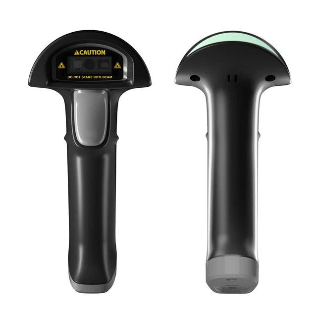 WIRELESS 2D 1D Barcode Scanner BT 2.4G USB High Speed Scanning Tool ...