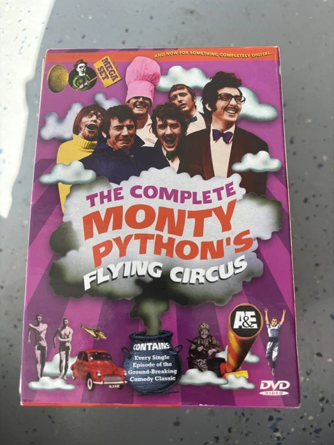THE COMPLETE MONTY Python's Flying Circus (DVD, 2000, 14-Disc Set) $19. ...