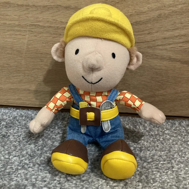 VINTAGE BOB THE Builder Plush Soft Toy Born to Play 20cm 1998 Good ...