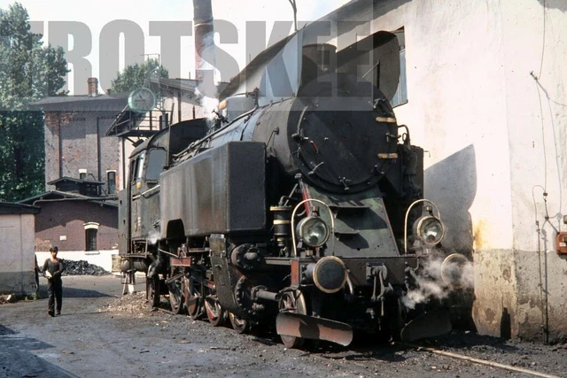 35MM SLIDE PKP Poland Railways Steam Loco Tkt48 155 Klodzko 1985 Original Polish £5.50 - PicClick UK