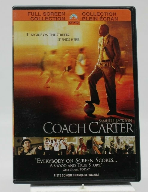 COACH CARTER DVD Gently Pre-owned Samuel L. Jackson $10.77 - PicClick CA