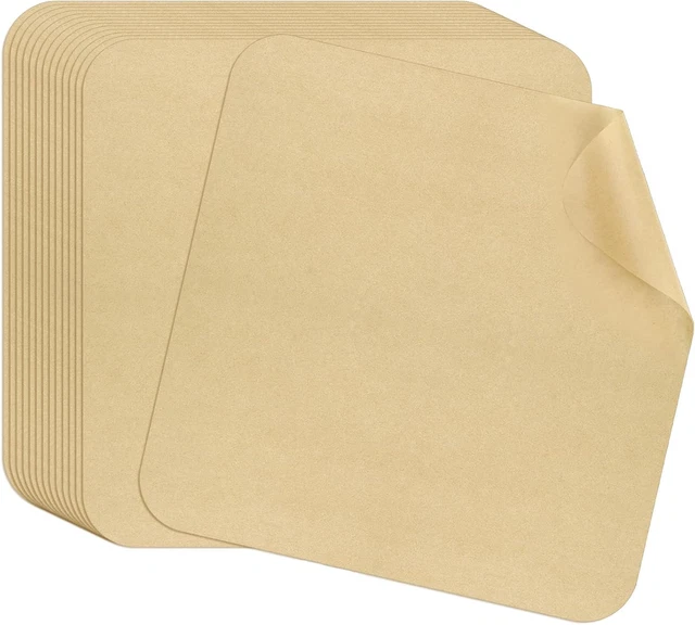 AIR FRYER PARCHMENT Paper 12 Inch 100 Sheets Unbleached Pre Cut Baking ...