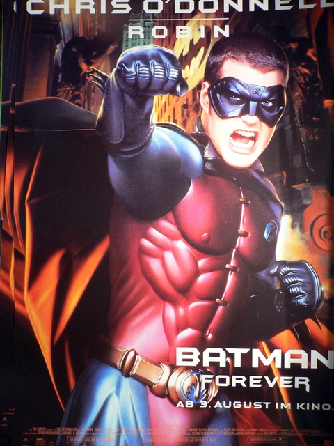 BATMAN FOREVER - Chris O'Donnell - Filmposter A3 29x42cm gerollt EUR 9 ...
