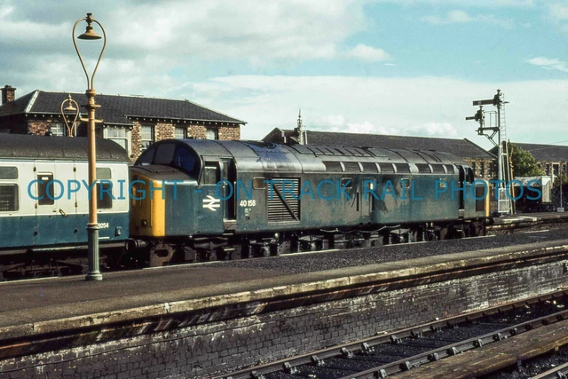 UK RAILWAY PHOTOGRAPH Of Class 40 Locomotive 40158. Rm40-130 £1.70 ...