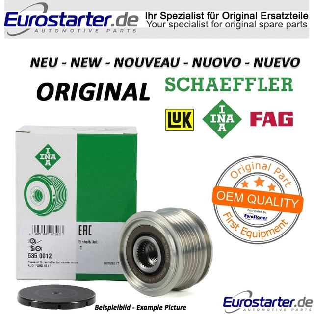 POULIE ALTERNATEUR PULLEY 8200399801 Nouveau Original Ina Pour Ina Type ...