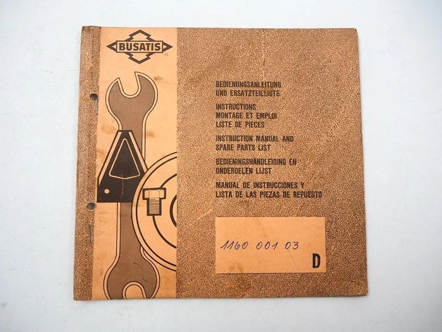 BUSATIS BM1160 MÄHWERK für Fendt Schlepper Betriebsanleitung ...