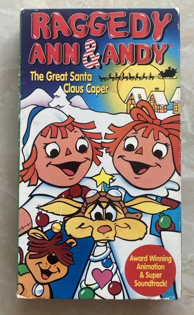 RAGGEDY ANN & Andy The Great Santa Claus Caper 1993 VHS 6045 £10.69 ...