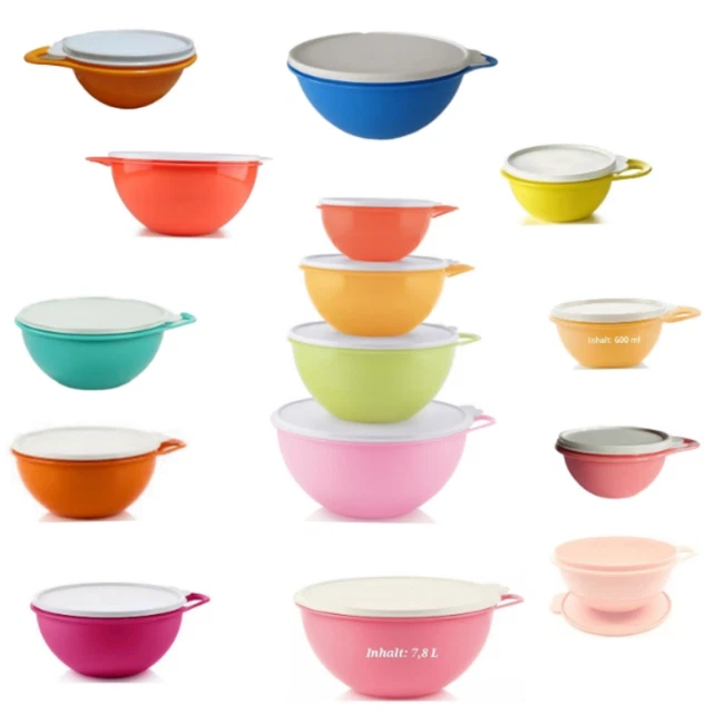 TUPPERWARE MAXIMILIAN DIV. Größen, Peng, Rührschüssel NEU EUR 34,90 ...