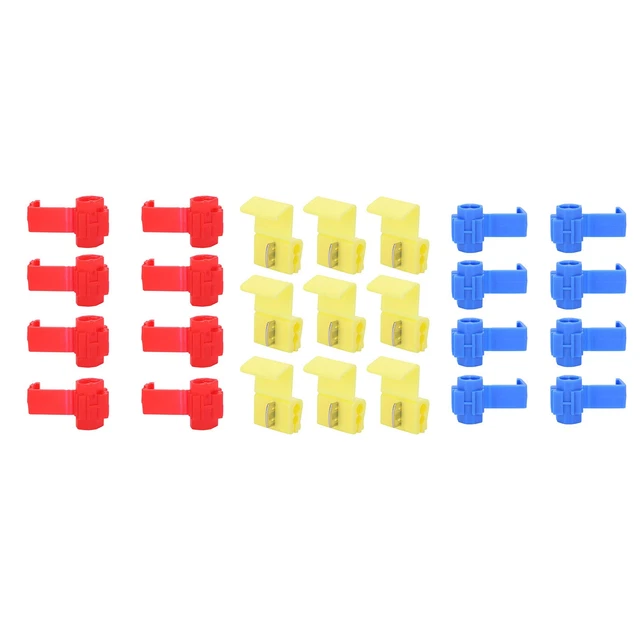 HIGH-QUALITY 210PCS SNAP Lock Wire Connectors For Electrical Wiring $23 ...