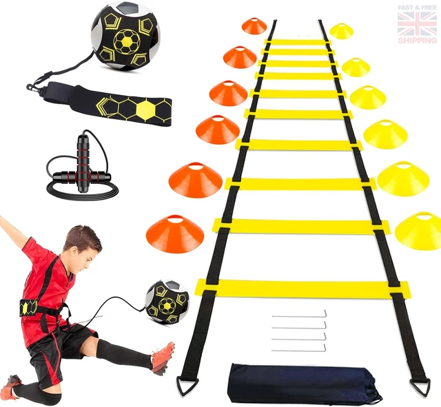 AGILITY LADDER TRAINING Set - Speed & Football Athletic Exercise ...