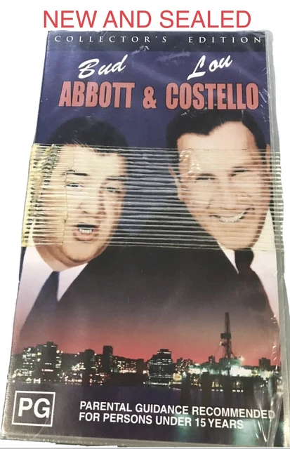 ABBOTT AND COSTELLO VHS Rare COLLECTORS Edition 3-Pack Vintage ...