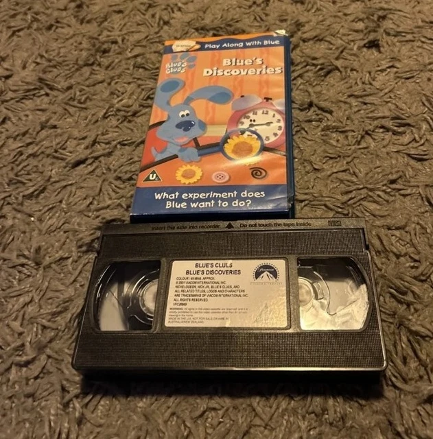 BLUES CLUES BLUE'S Discoveries VHS VIDEO EUR 15,11 - PicClick DE