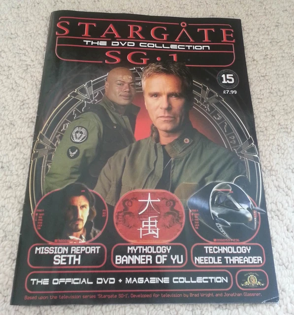 RARE GENUINE STARGATE SG-1 The Official DVD ~ Magazine Collection ...