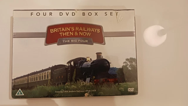 4 DVD BOX Set Britain's Railways Then and Now, The Big Four £8.52 ...