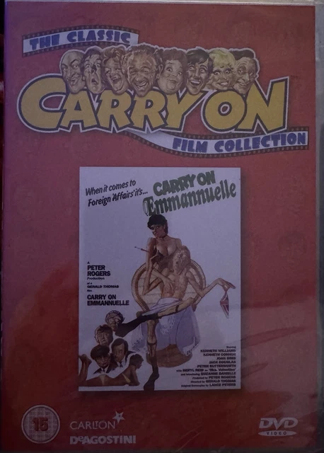 CARRY ON EMMANUELLE (DVD, 2003) Deagostini, NEW AND SEALED £5.89 ...