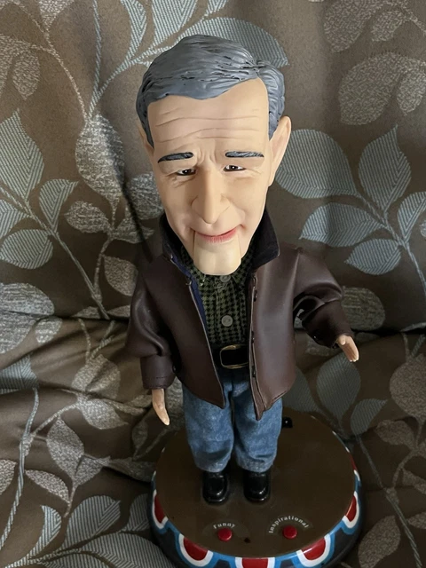 GEMMY PRESIDENT GEORGE W. Bush Animated Talking Figure Approx 12.75 ...