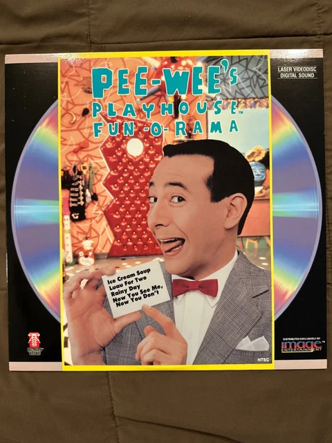 PEE WEE HERMAN Playhouse "Fun-O-Rama" Laserdisc-1986 $17.84 - PicClick CA