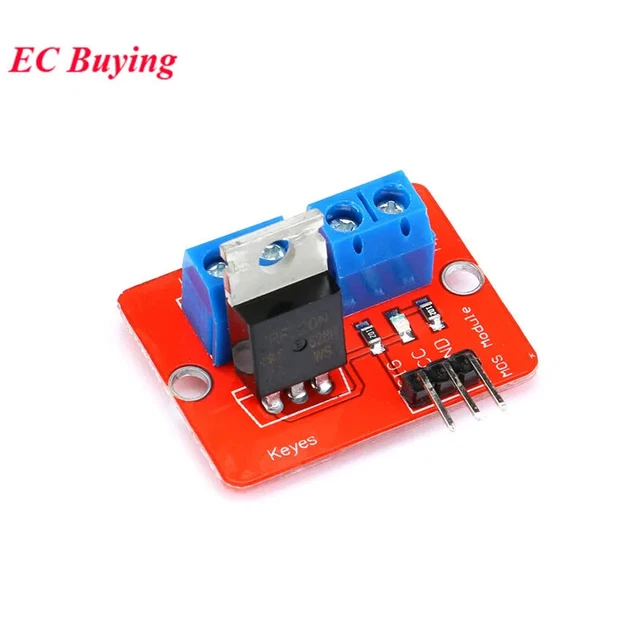 0-24V TOP MOSFET Button IRF520 MOS Driver Module for MCU ARM $7.07 ...
