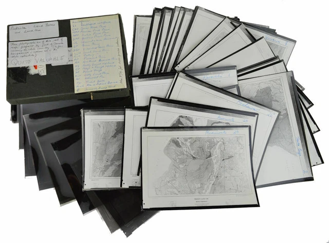 PHOTOGRAPHS OF MAPS SHOWING / Pakistan Land Forms and Land Use 1970 £45 ...
