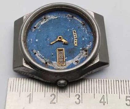 CITIZEN 8200 NON Working Watch Movement For parts & Repair Work O 35010 ...