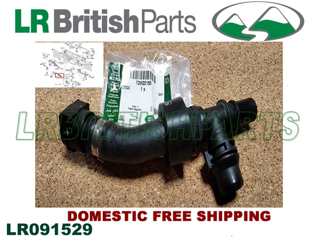 GENUINE LAND ROVER Coolant Hose Connector Range Rover Velar Lr091529 ...