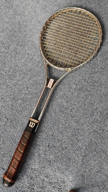 VINTAGE WILSON T4000 Tennis Racket and Cover £45.44 - PicClick UK
