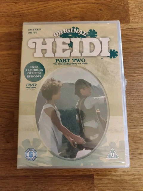 DVD - *NEW Sealed* Original Heidi Part 2 Continuing Story TV Series PAL ...