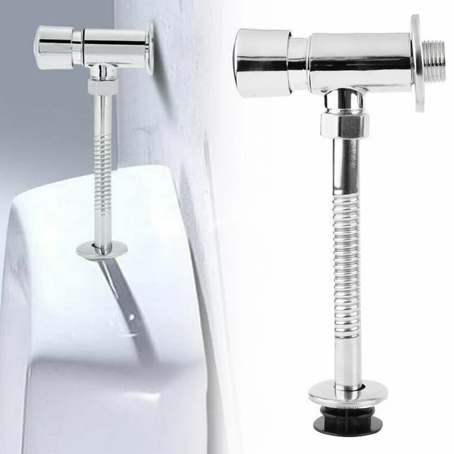 FLUSH VALVE SELF-CLOSING Delay Toilets Urinal Flush Valve DN15 For Home ...