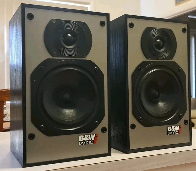 VINTAGE BOWERS & Wilkins 2 Way Music Speakers/Made In England/8 Ohm ...