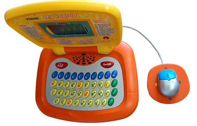 VINTAGE VTECH MY Laptop Activity Letters Numbers Games & Music ...