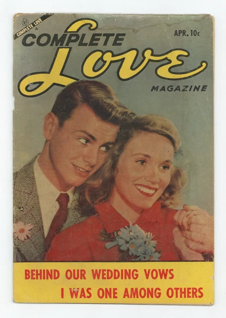 COMPLETE LOVE MAGAZINE Vol. 30 #1B GD/VG 3.0 1954 £26.15 - PicClick UK