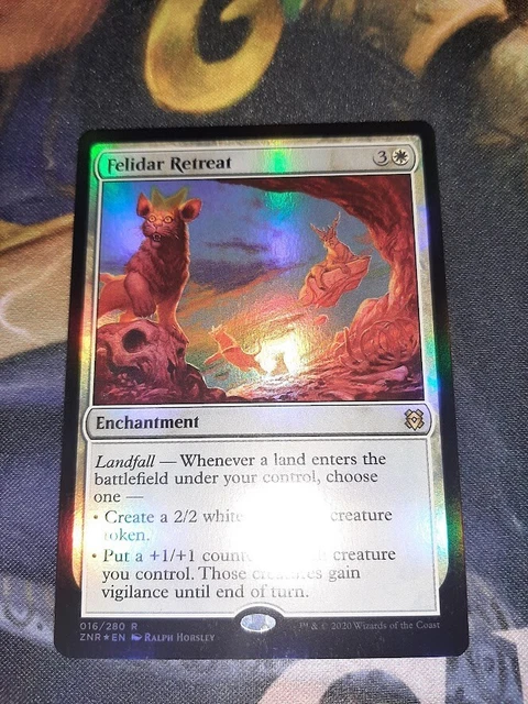 MTG - FELIDAR Retreat - Zendikar Rising - FOIL - NM EUR 5,88 - PicClick FR