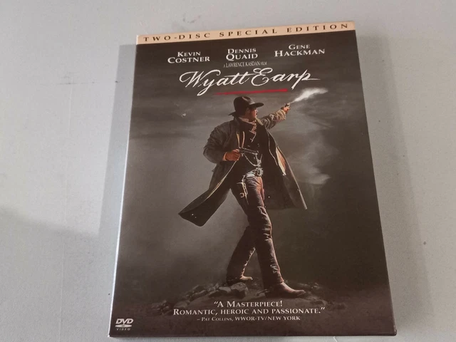 WYATT EARP 2 Disc Special Edition DVD ~ Reg 1 NTSC ~ Kevin Costner ...
