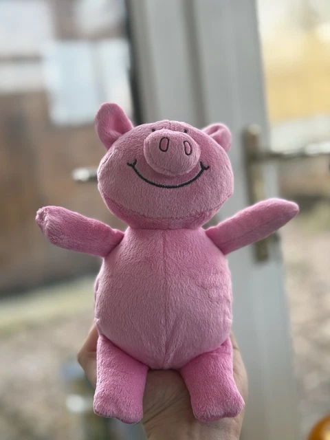 M&S PINK PERCY Pig Piggy Animal Small 8 Inch Plush Soft Toy Marks and ...