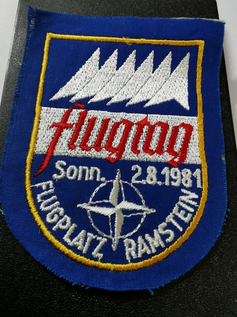ALTER AUFNÄHER PATCH Bundeswehr - Flugtag 1991 Ramstein - Luftwaffe EUR ...