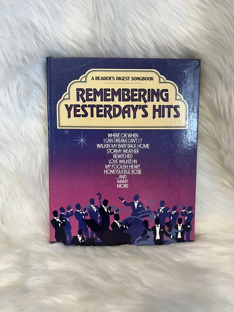 READERS DIGEST SONGBOOK remembering yesterday’s hits $15.90 - PicClick CA