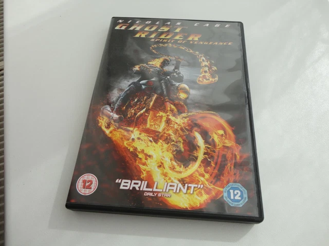 GHOST RIDER: SPIRIT of Vengeance (Nicolas Cage): DVD £1.76 - PicClick UK