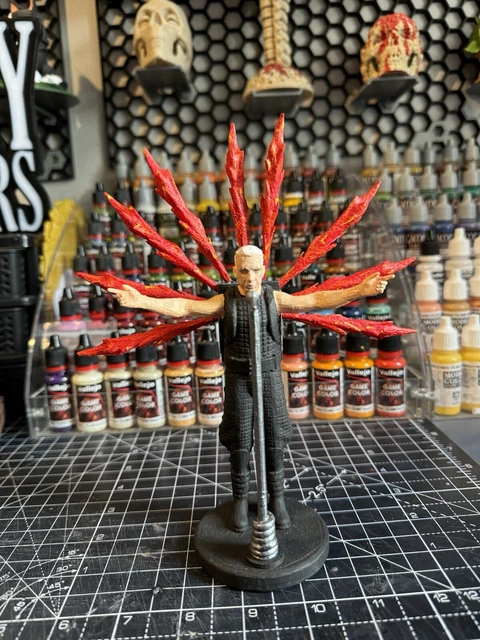 RAMMSTEIN TILL LINDEMANN With Flamed Back Pack Figure £25.00 - PicClick UK