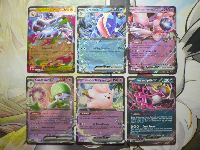 ULTRA RARE POKÉMON ex Bundle Mega Charizard X ex 013/094Team Rocket's ...